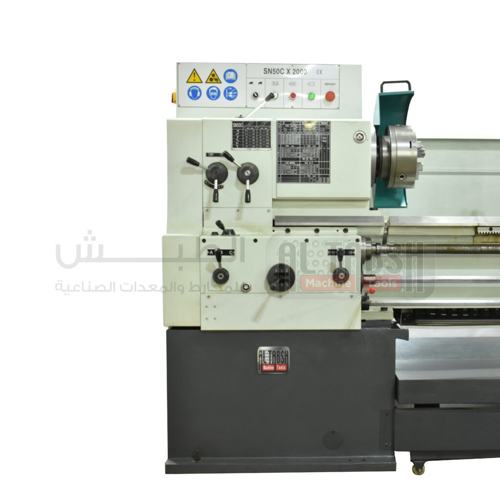 Conventional Lathe Machine TOS SN50C مخرطة معادن – AlTabsh Machine tools