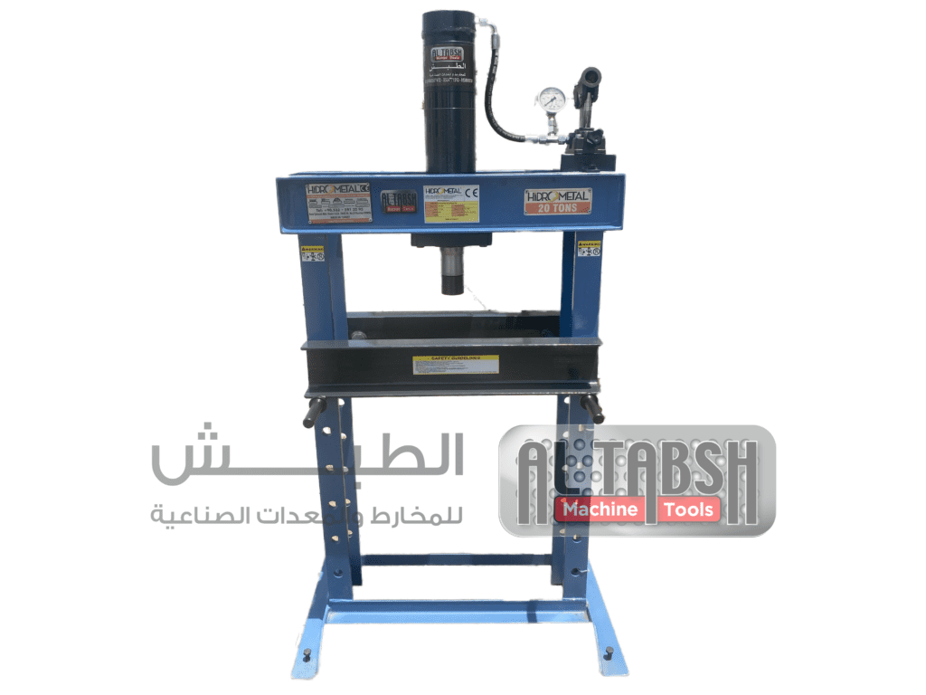 Manual Hydraulic H-Frame Press Machine Hidrometal – AlTabsh Machine tools