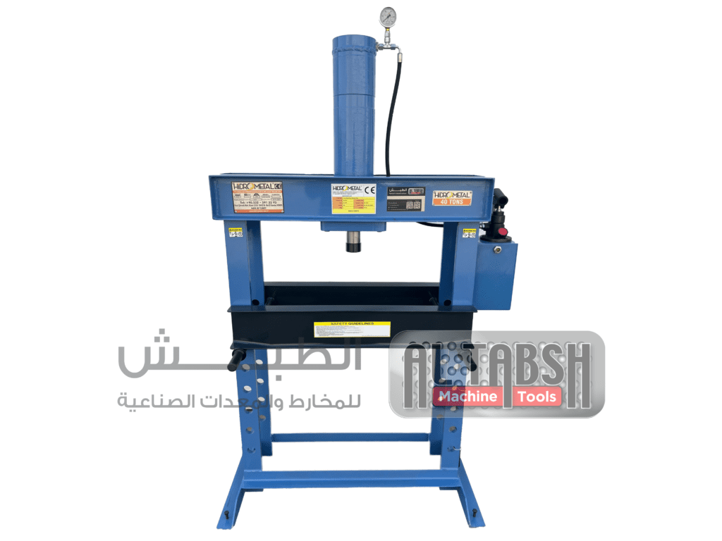 Manual Hydraulic H-Frame Press Machine Hidrometal – AlTabsh Machine tools