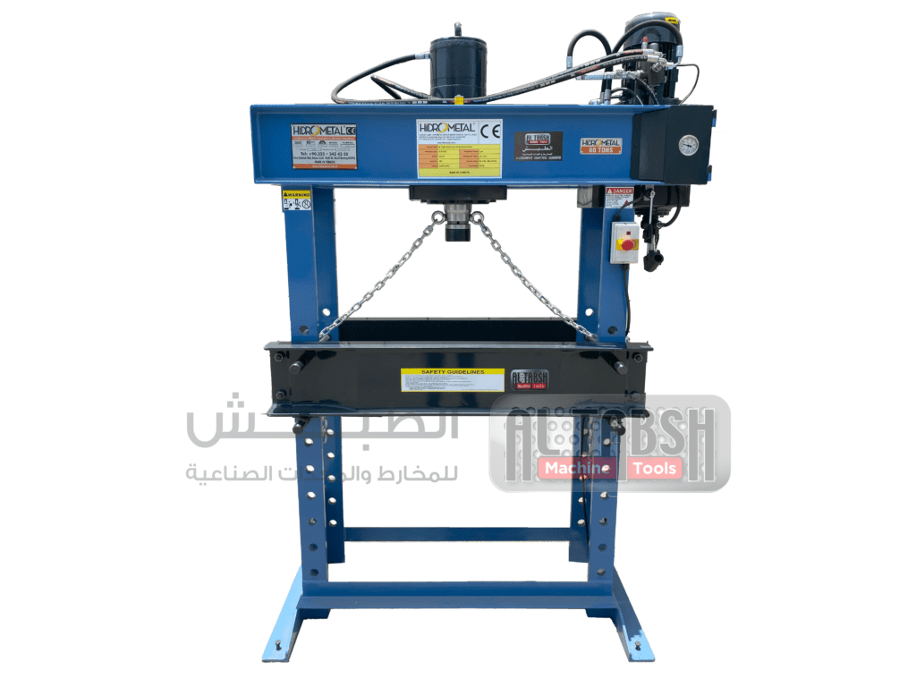 Electrical Manual Hydraulic H-Frame Press Machine Hidrometal – AlTabsh ...
